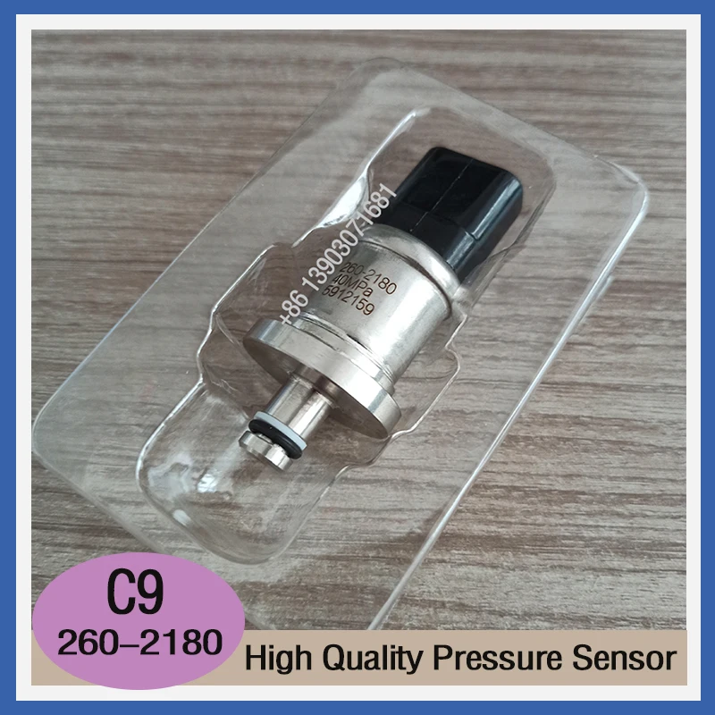 E312D E330D Excavator Parts C9 260 2180 High Pressure Sensor 2602180 ...