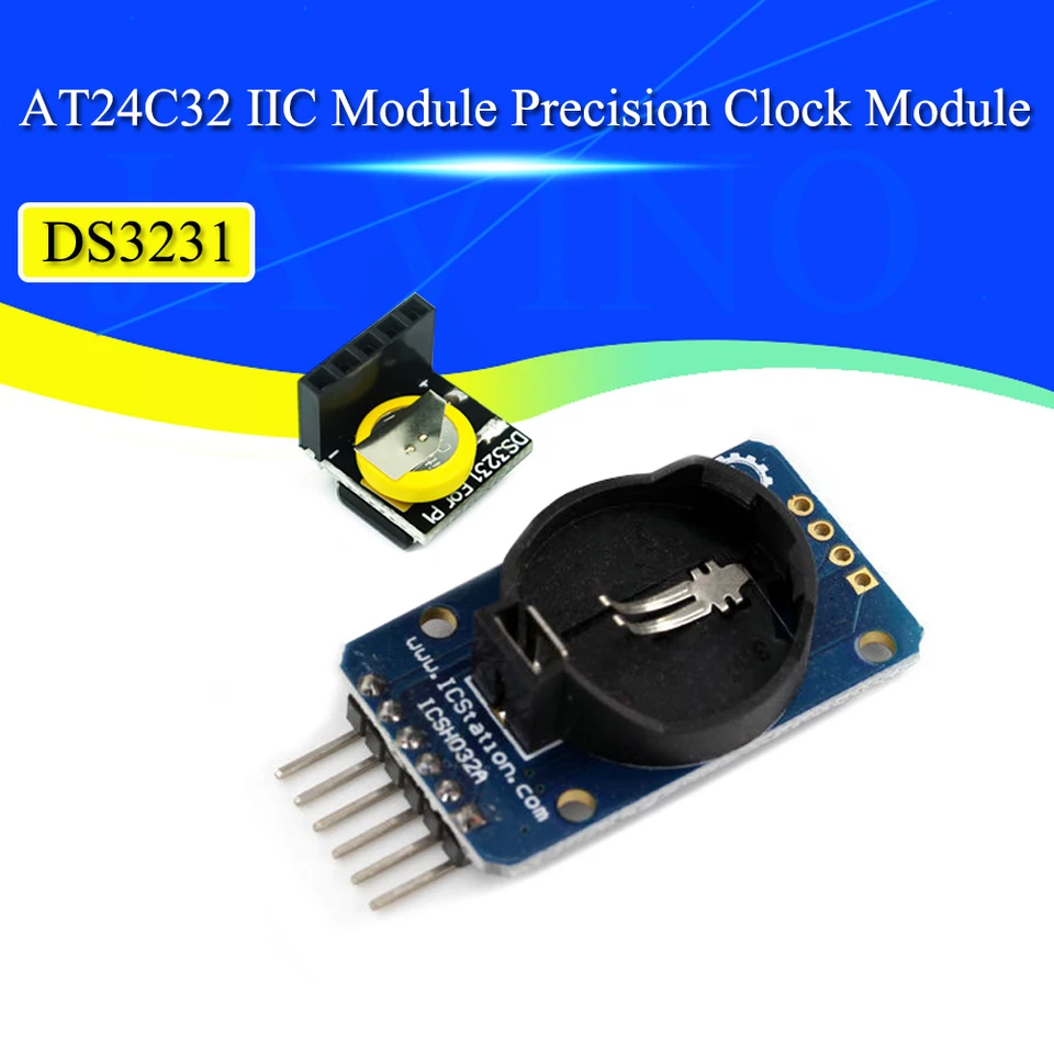 Accurate Digital Clock DS3231 RTC Module - 5-Pack Precision Real Time ...