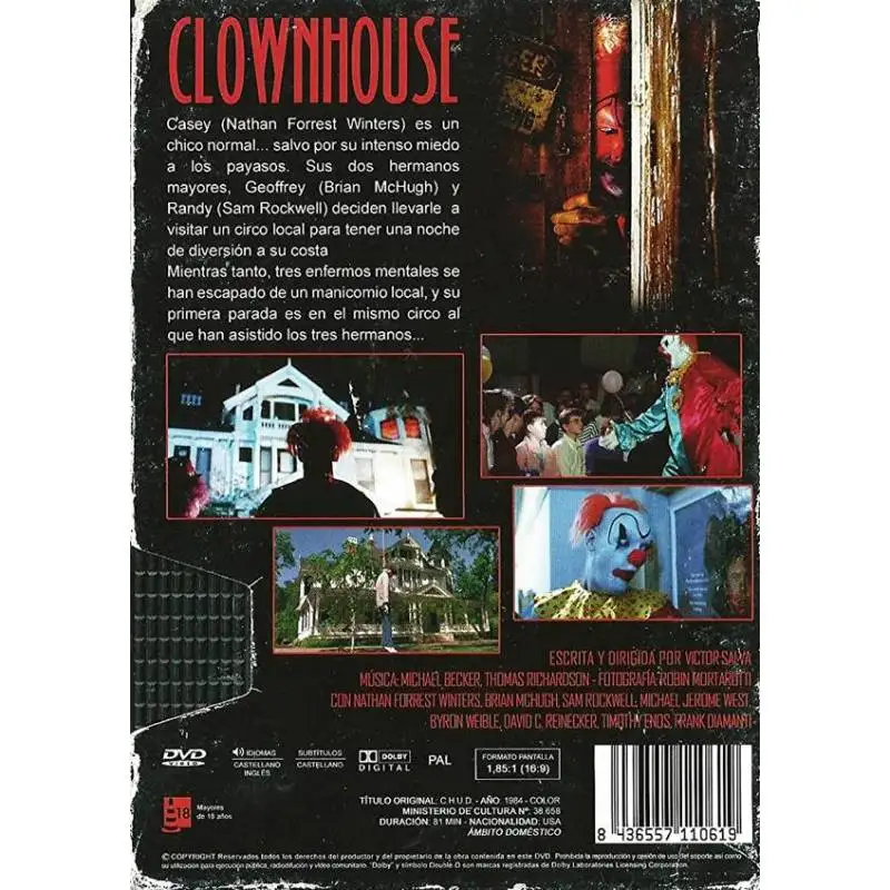 Clownhouse Sam Rockwell