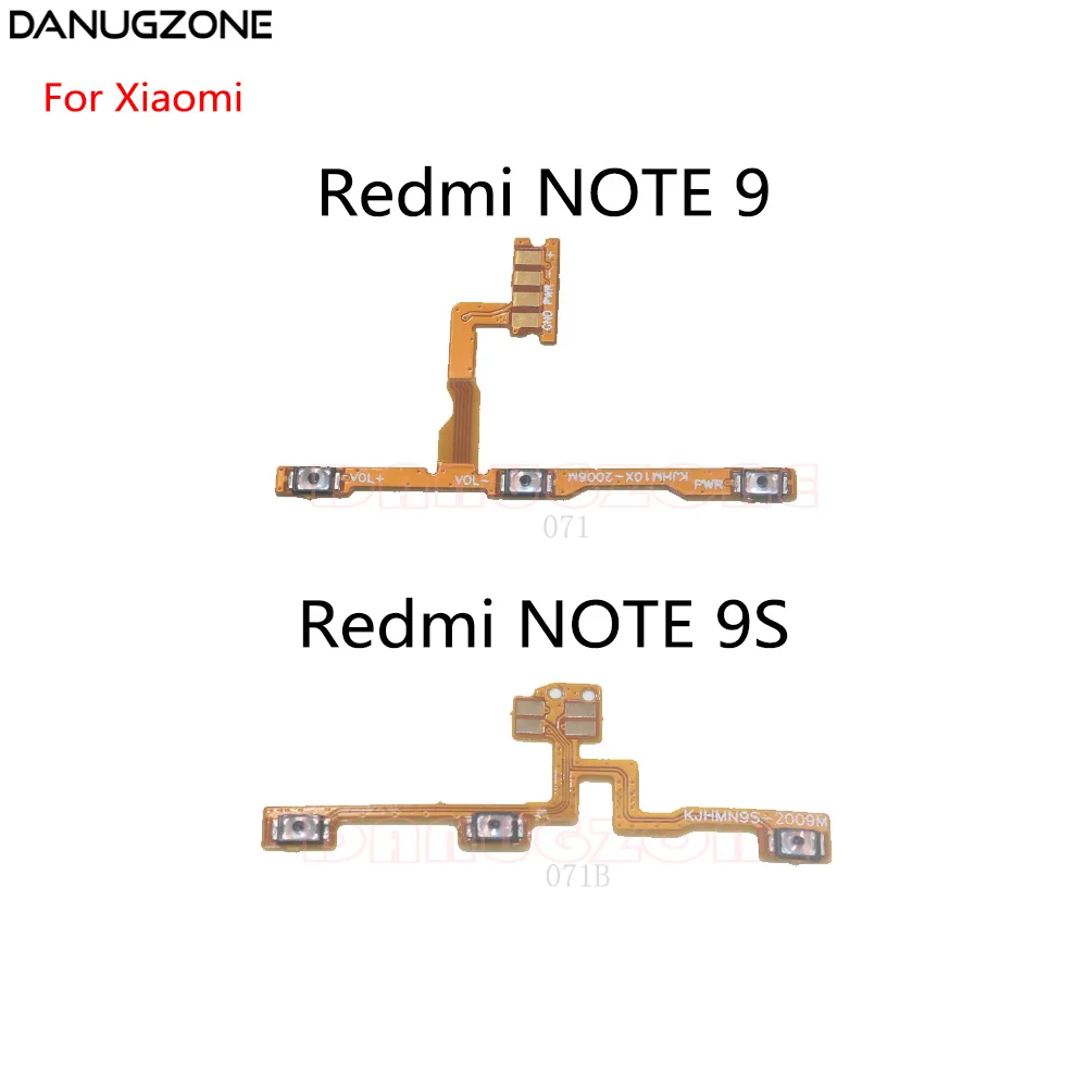 Bot-n-de-encendido-para-Xiaomi-Redmi-NOTE-9-9S-interruptor-de-volumen ...