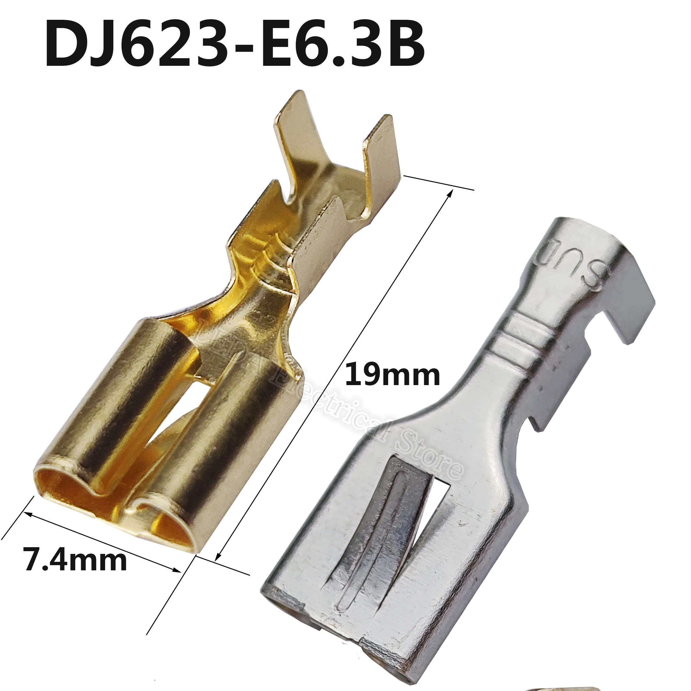 100Pcs-DJ623-E6-3B-Type-250-Cold-Pressed-Brass-6-3mm-Spring-Flat-Plate-Barbed-Plug.jpg