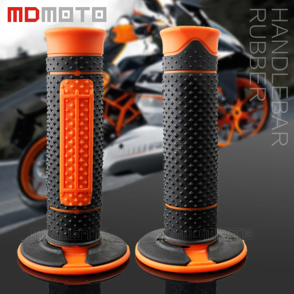 7/8" 22mm Rubber Motorcycle Anti Skid HandleBar handle bar for ktm ...