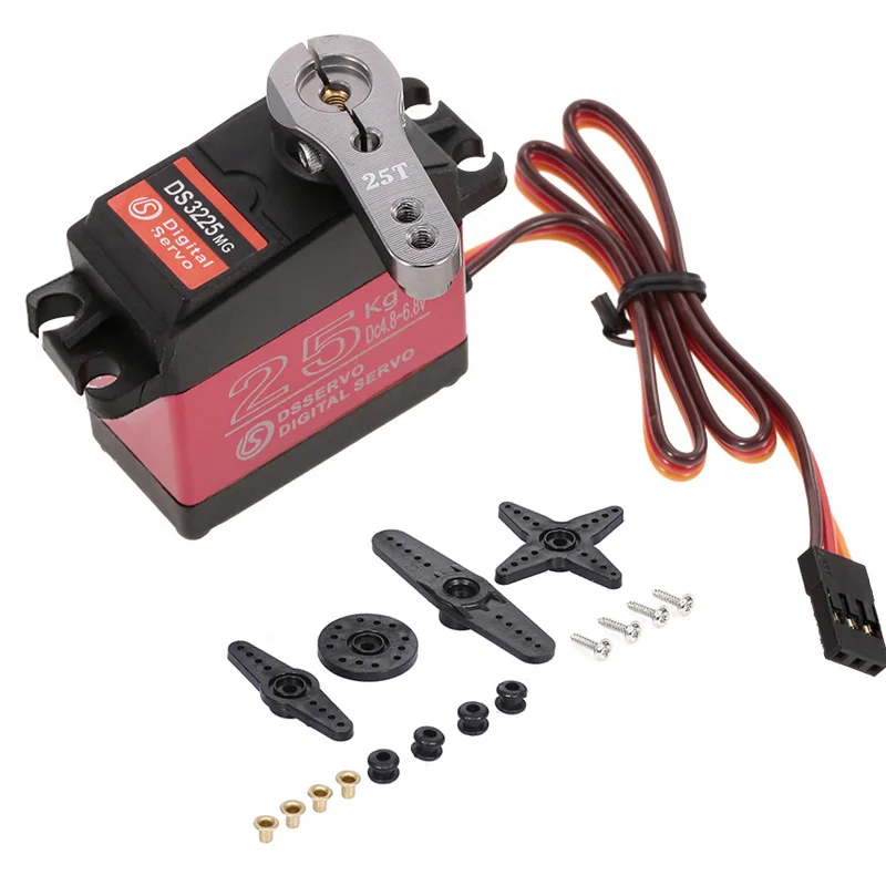 Full Metal Servo Digital para carros RC, impermeável Servo, Baja Servo ...