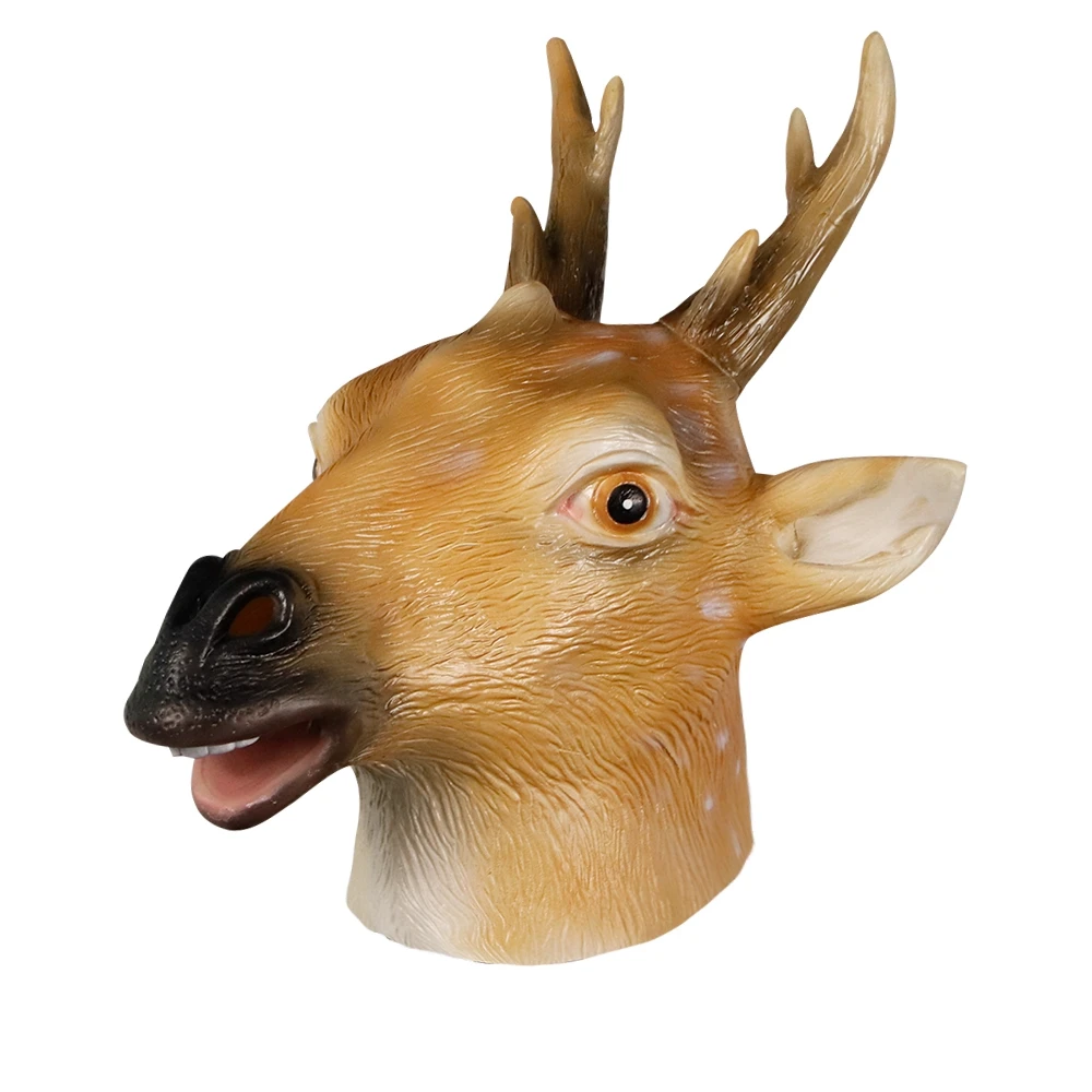 Halloween Cute Animal Head Deer Cosplay Mask - AllCosplay.com