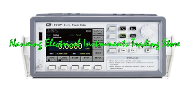 Fast arrival ITECH IT9121E Benchtop Digital AC power meter wattmeter ...