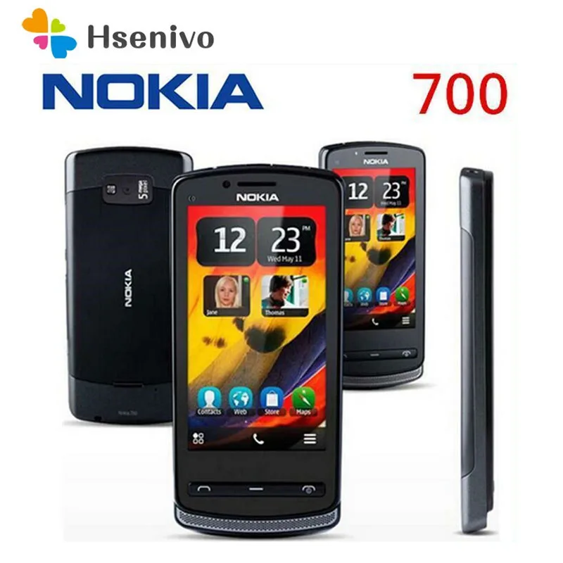 Nokia 700 Refurbished Original Unlocked Nokia N700 Phone 3.2' 5.0mp ...