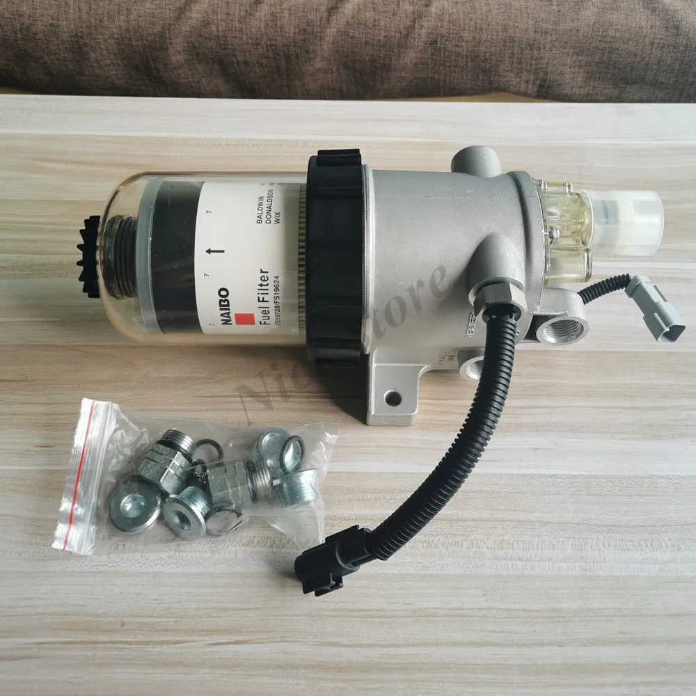 Fuel-Water-Separator-with-Heater-24v-195w-FH236-FS19728-FS19624-PF7748 ...