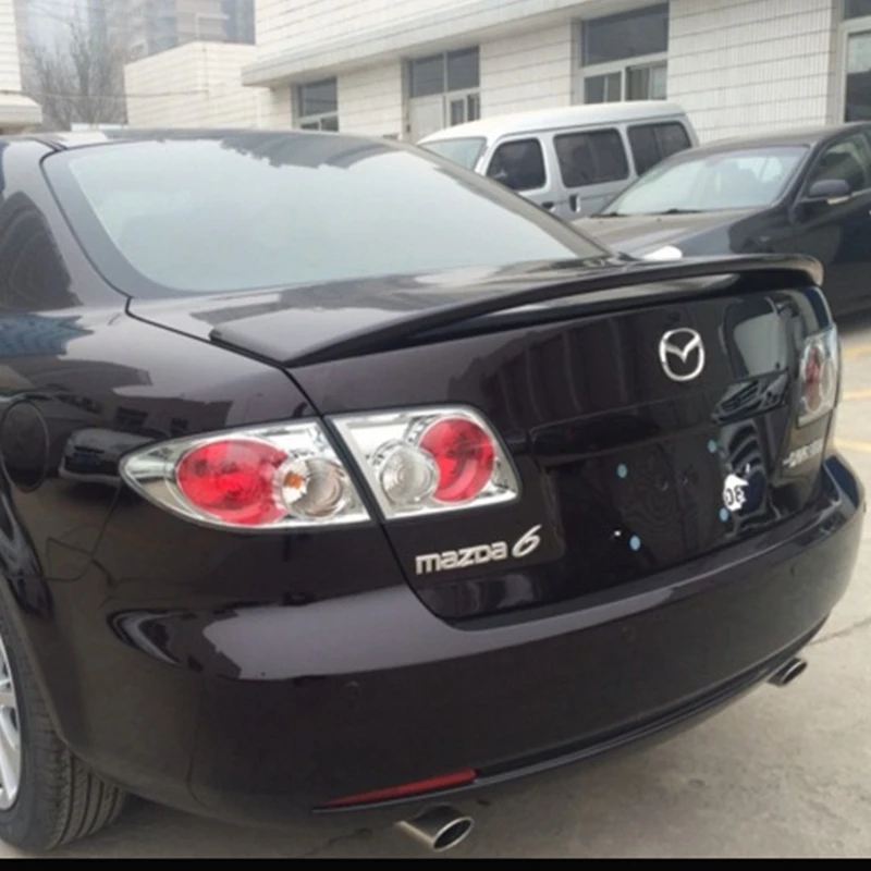 Car-Styling-ABS-Plastic-Unpainted-Rear-Boot-Trunk-Wing-Spoiler-For ...