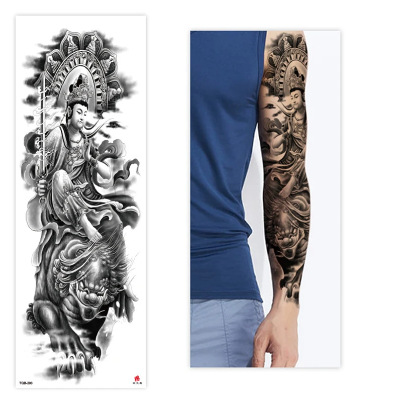 Buddha Arm Tattoo Design