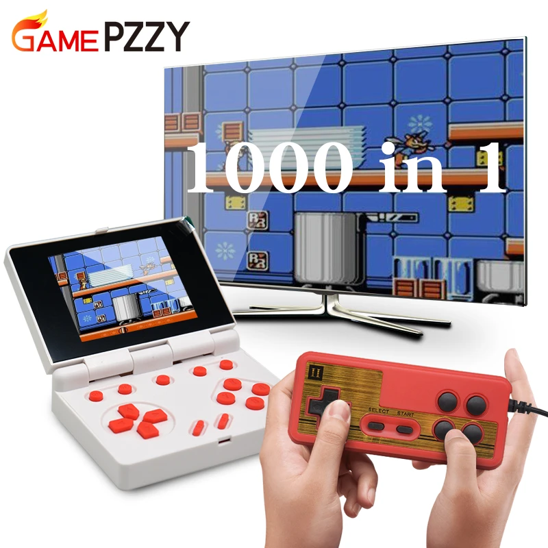 Mini Video Game Console Built in 1000 Classic Games Portable Retro ...