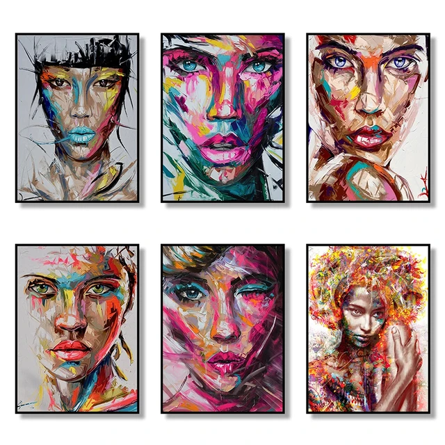 Abstract Drawings Of People