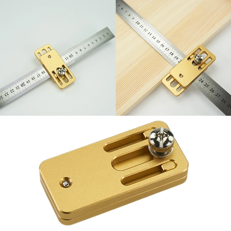 Woodworking Scribing Tool Positioning Block Crossed-Out Tools Line ...