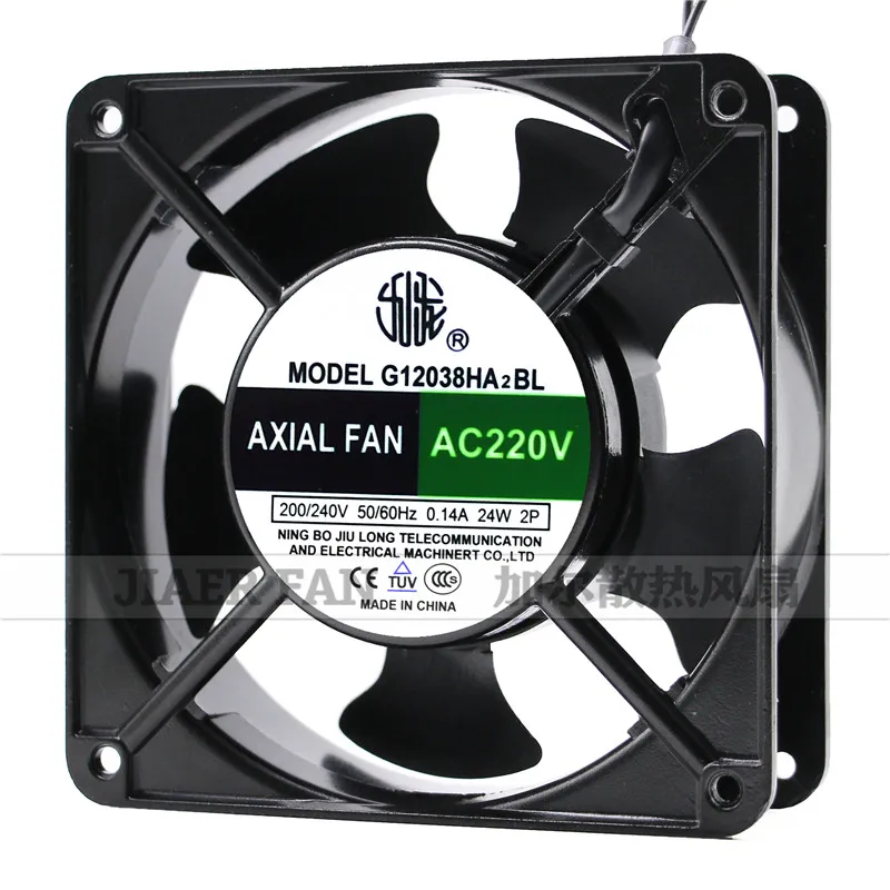 original G12038HA2BL G12038HA2SL 12cm 120*38mm 220V welding machine ...