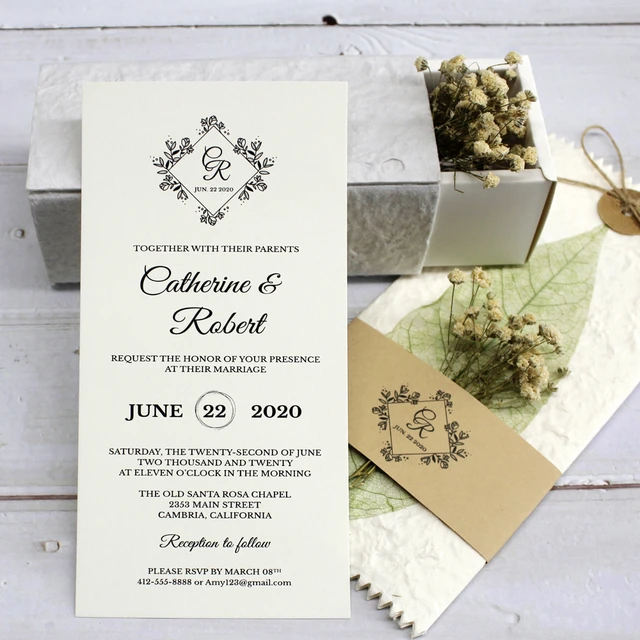 Vintage Wedding Invitation Wording
