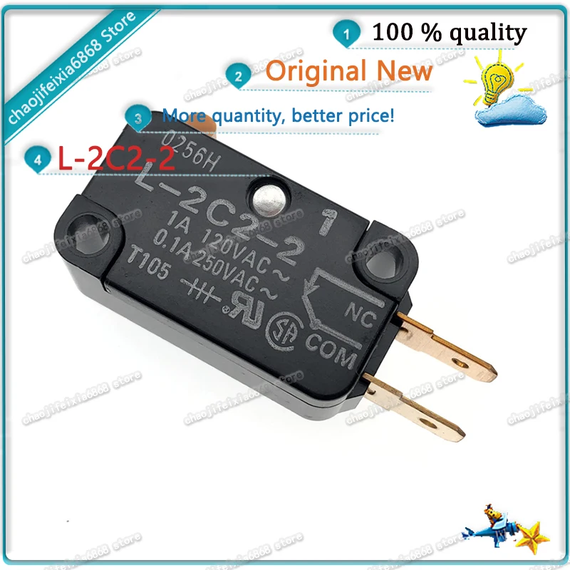 1pcs/lot! L-2c2-2 L-2c2 Micro Switch Limit Switch 1a 120vac Normally ...