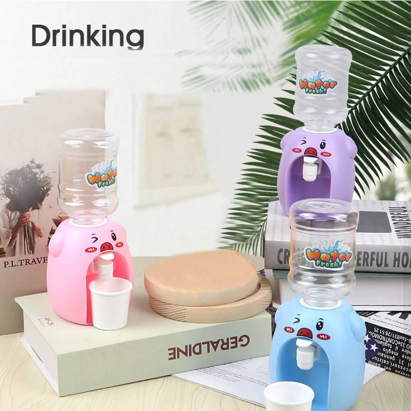 Mini Drinking Fountain For Children Kitchen Toy Simulation Device ...