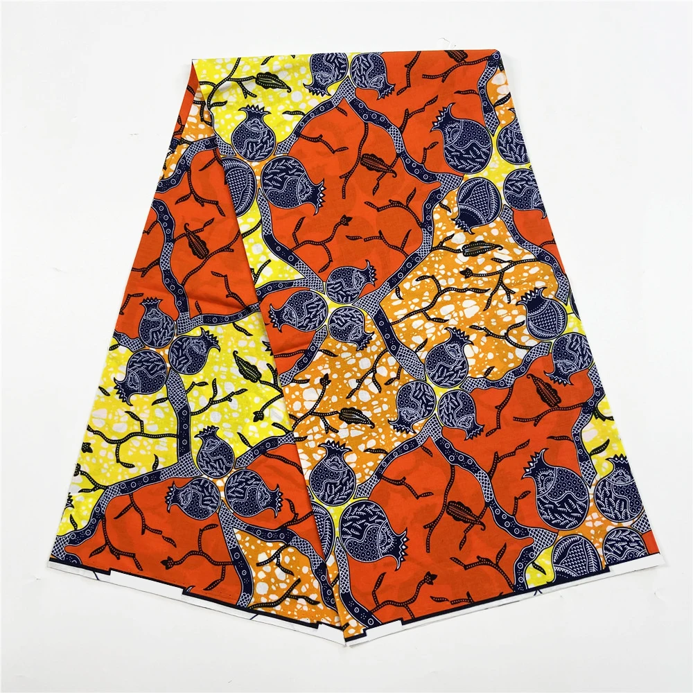 Visual Arts Dyeing & Batik African Print Fabric Wax Print Fabric 100% ...