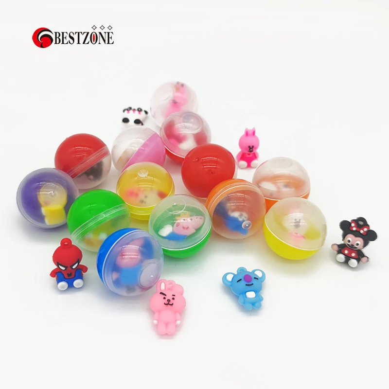 100-Pcs-Pack-Diameter-32-MM-Half-Transparent-Plastic-Capsule-Toys ...