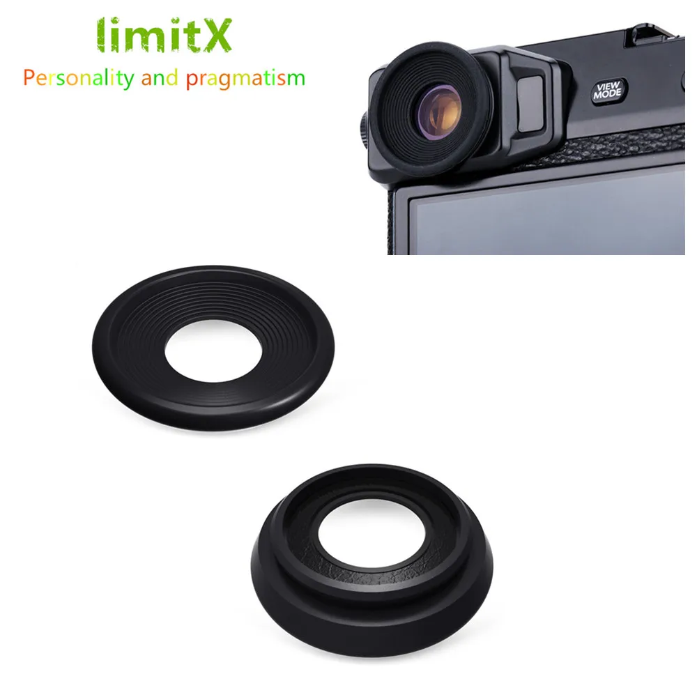 2 pack kit Camera Eyecup Viewfinder Eyepiece for Fujifilm X-Pro2 X-Pro 2 Eye Cup Soft Silicone ...