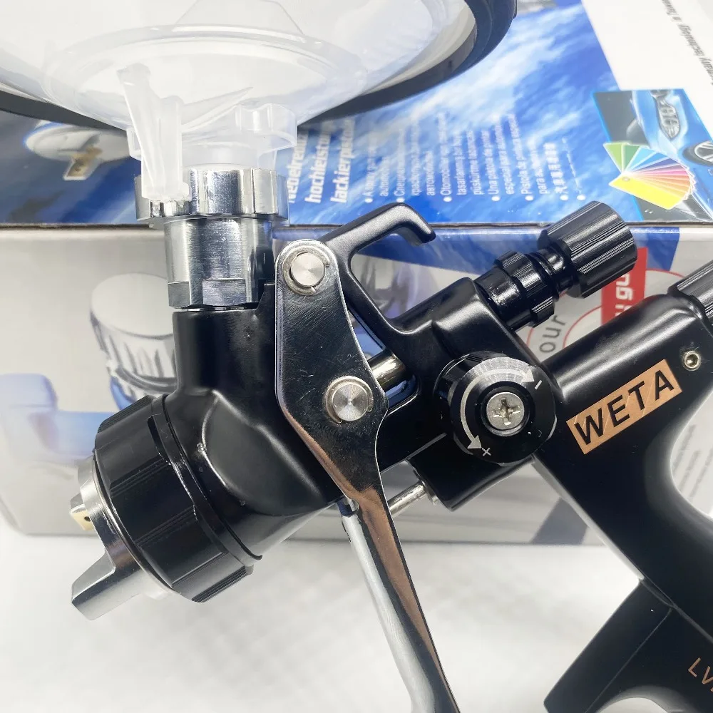 Pistolet à peinture LVMP avec adaptateur, 4000G, 1.3mm, sans pot de ...