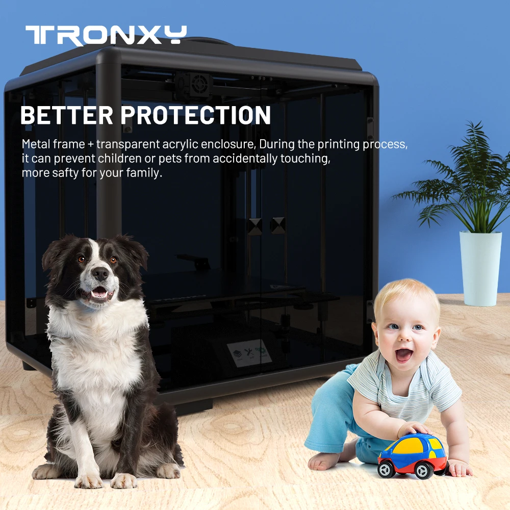 Tronxy D01 Plus 330*330*400mm corexy structure integrated enclosure ...
