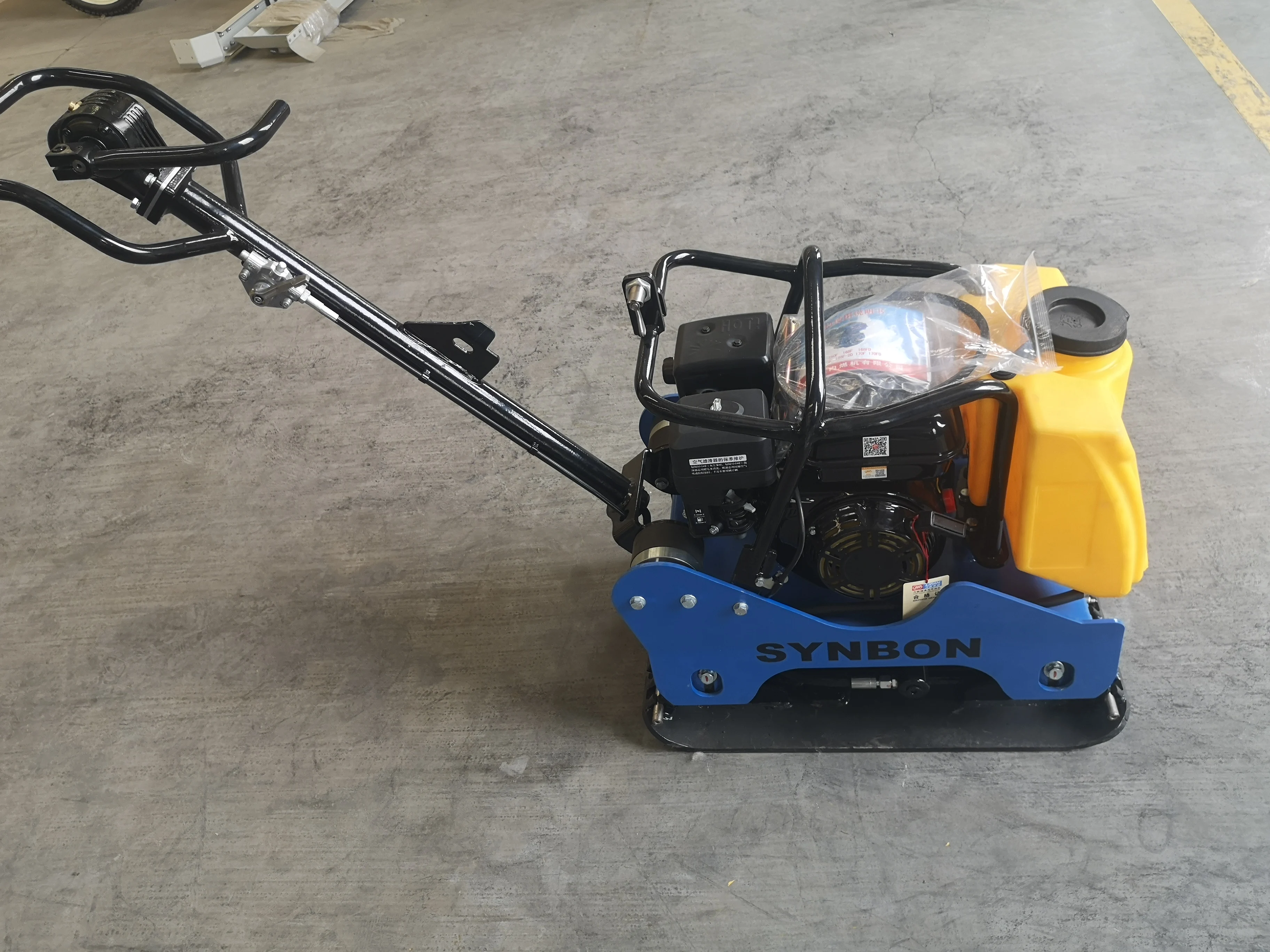 Plate Compactor Vibratory Hydraulic Compacting Machine Construction ...