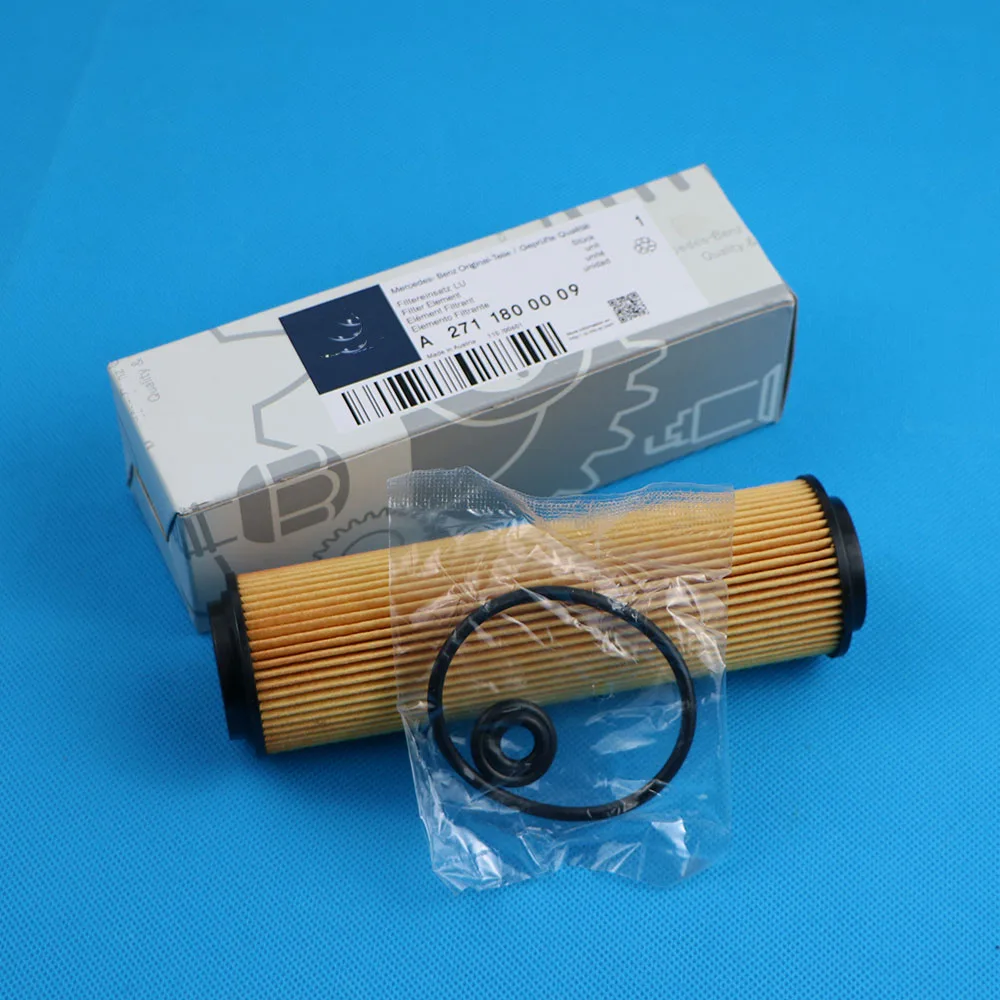 Oil filter For Mercedes-Benz W203 C180 C200 C230 Kompressor CL203 S203 ...