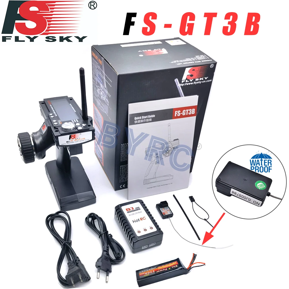 Flysky-FS-GT3B-2-4G-3CH-Radio-Model-Remote-Control-LCD-Transmitter ...
