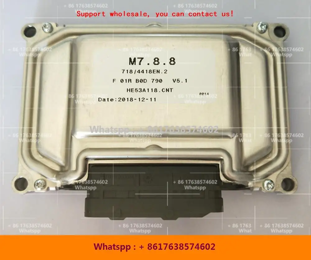 For Geely Emgrand Car Engine Computer Board/me7 Ecu/f01r00d790 06601458 ...