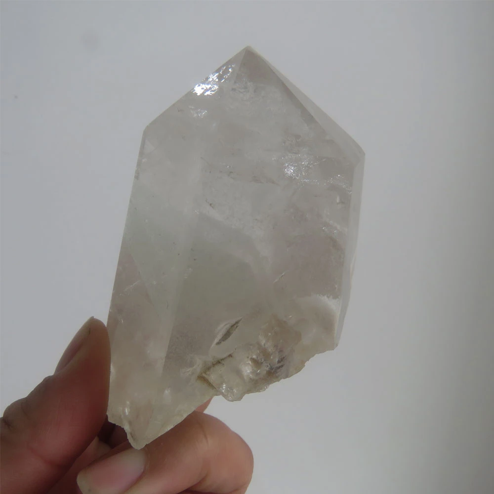 RARE ! 282g 100% Natural Phantom Quartz Pyramid Mountain Layers Single ...