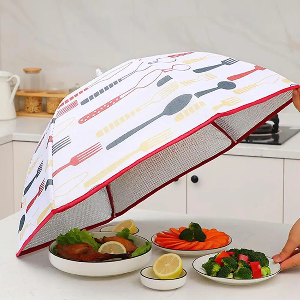 Food Covers Keep Warm Vegetable Cover Foldable Aluminum Foil Cover ...
