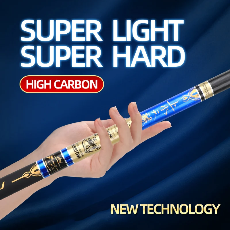 Taigek-Carbon-Taiwan-fishing-rod-carp-rod-hard-light-Long-distance-rod ...