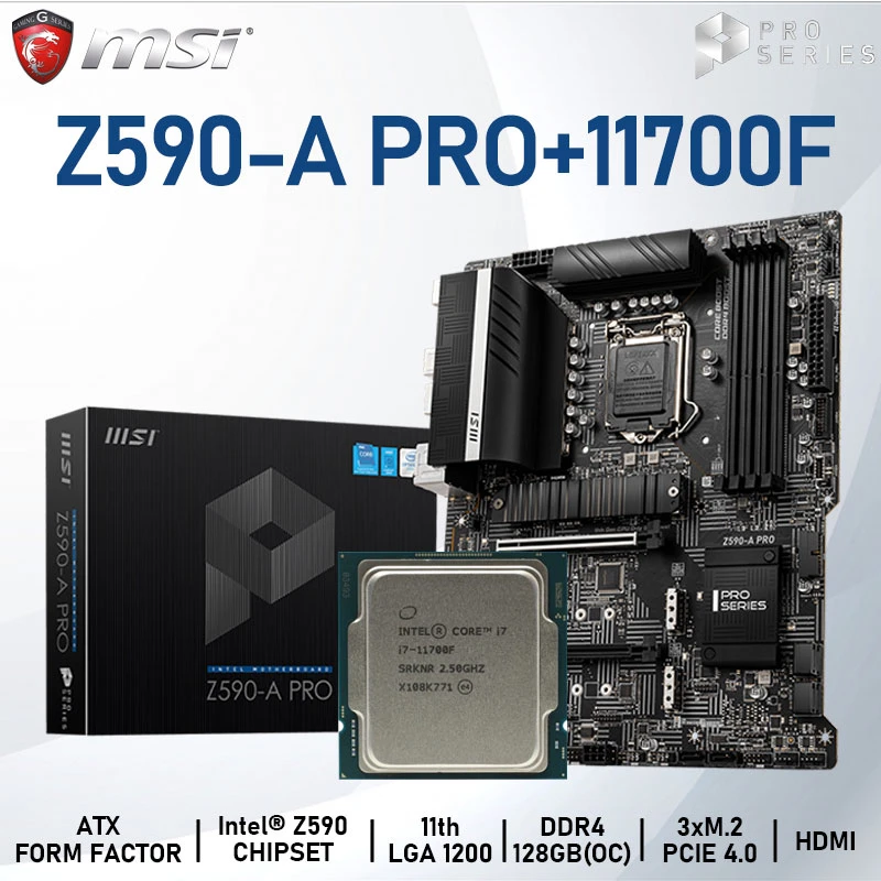 34％割引ブラック系【期間限定】 Intel Core i7-11700＋MSI Z590-S01 セット PCパーツ PC/タブレットブラック系-OTA.ON.ARENA.NE.JP