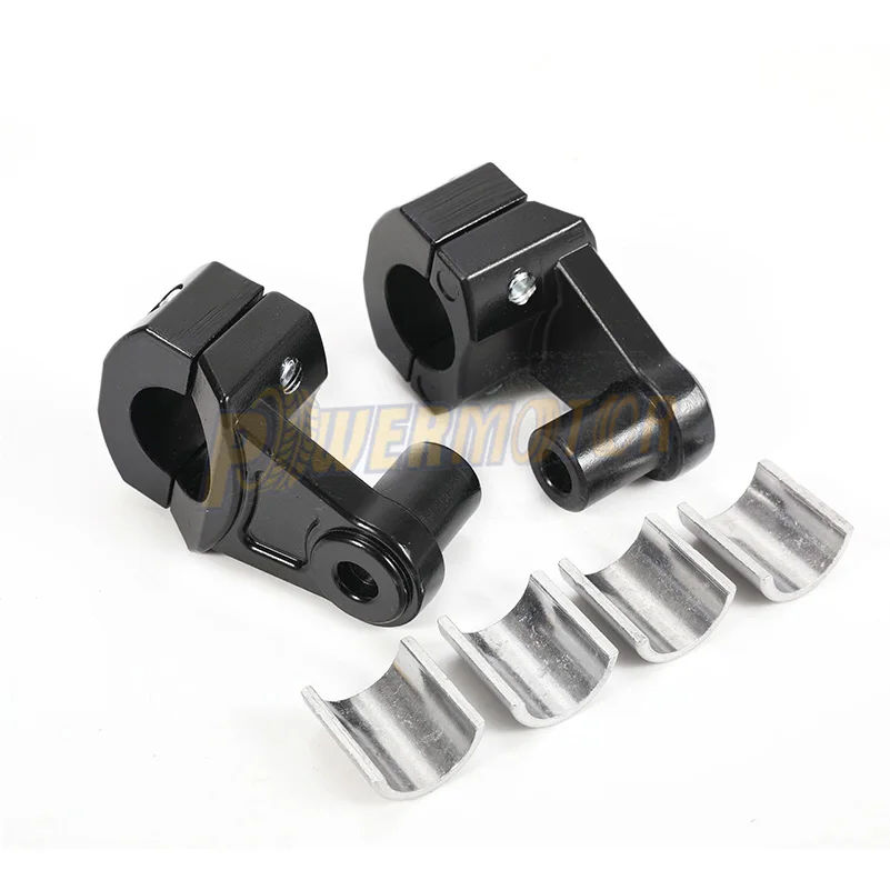Motorcycle Universal Handlebar Riser 22mm 28mm Handle Bar Risers Bars ...