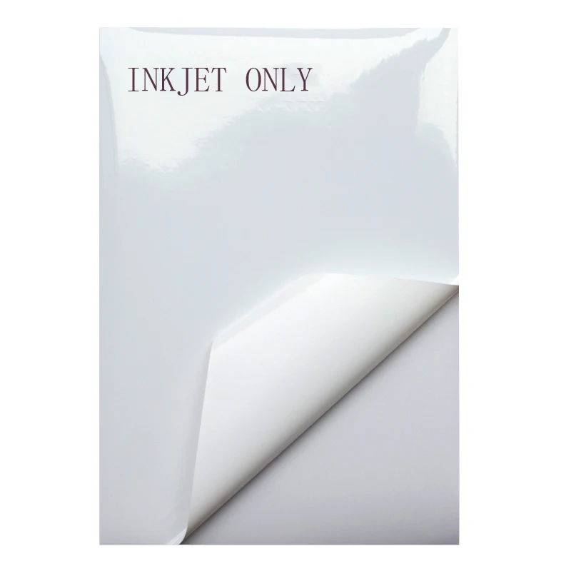 High Quality Professional Special Layer A4 Blank Glossy Vinyl Sticker ...