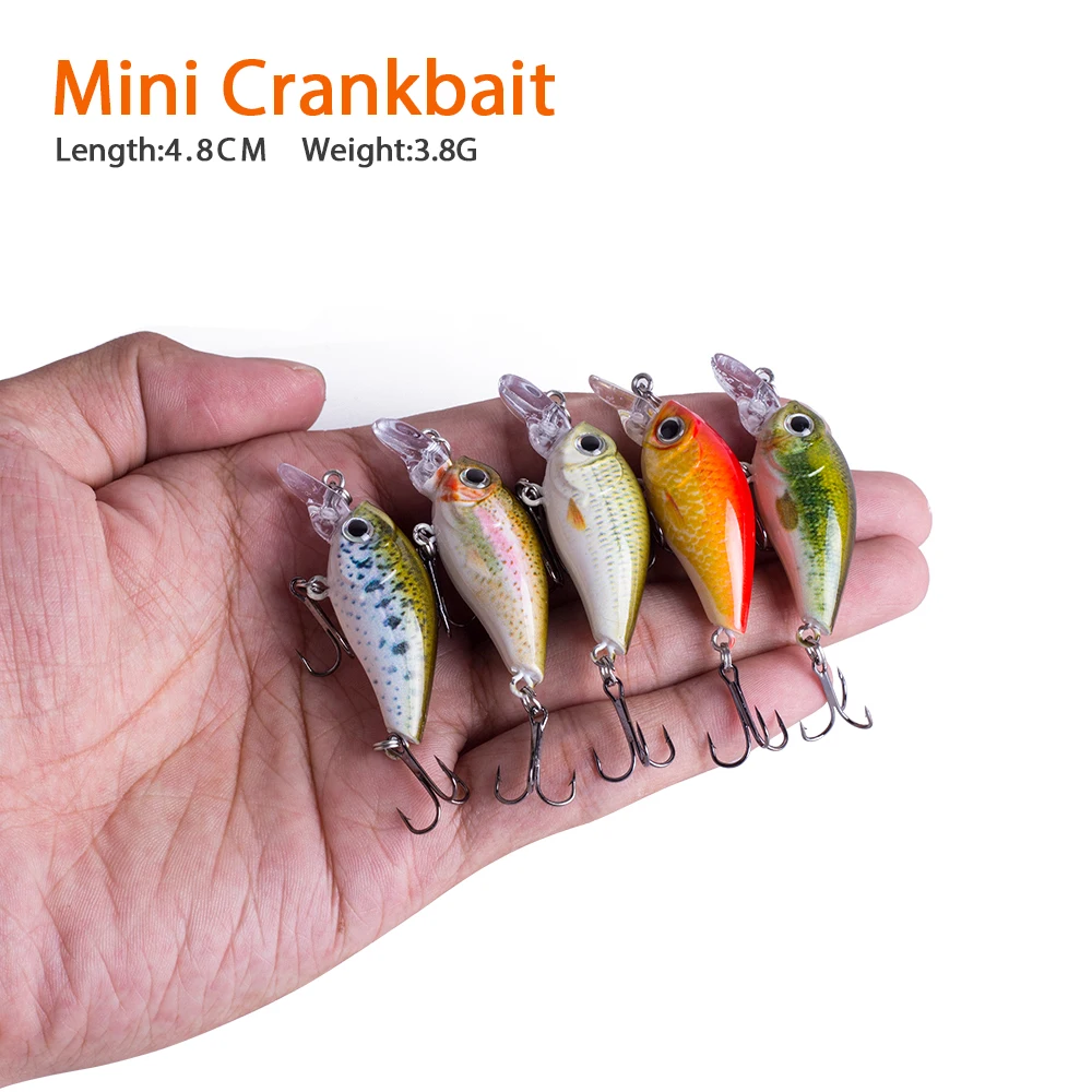 1pcs Fishing Lures Minnow Wobbler | Mini Minnow Lure Fishing Hard ...