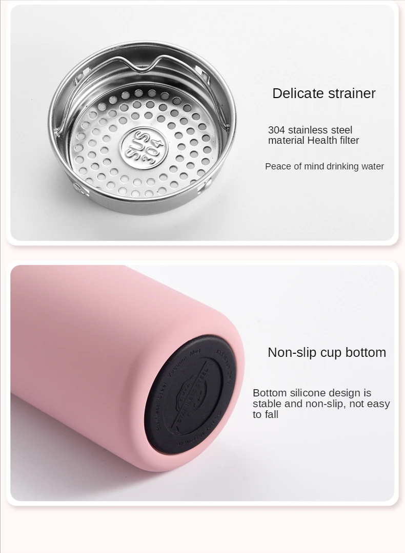 Bouteille isotherme,Bouteille isotherme intelligente en acier inoxydable,avec écran numérique ...