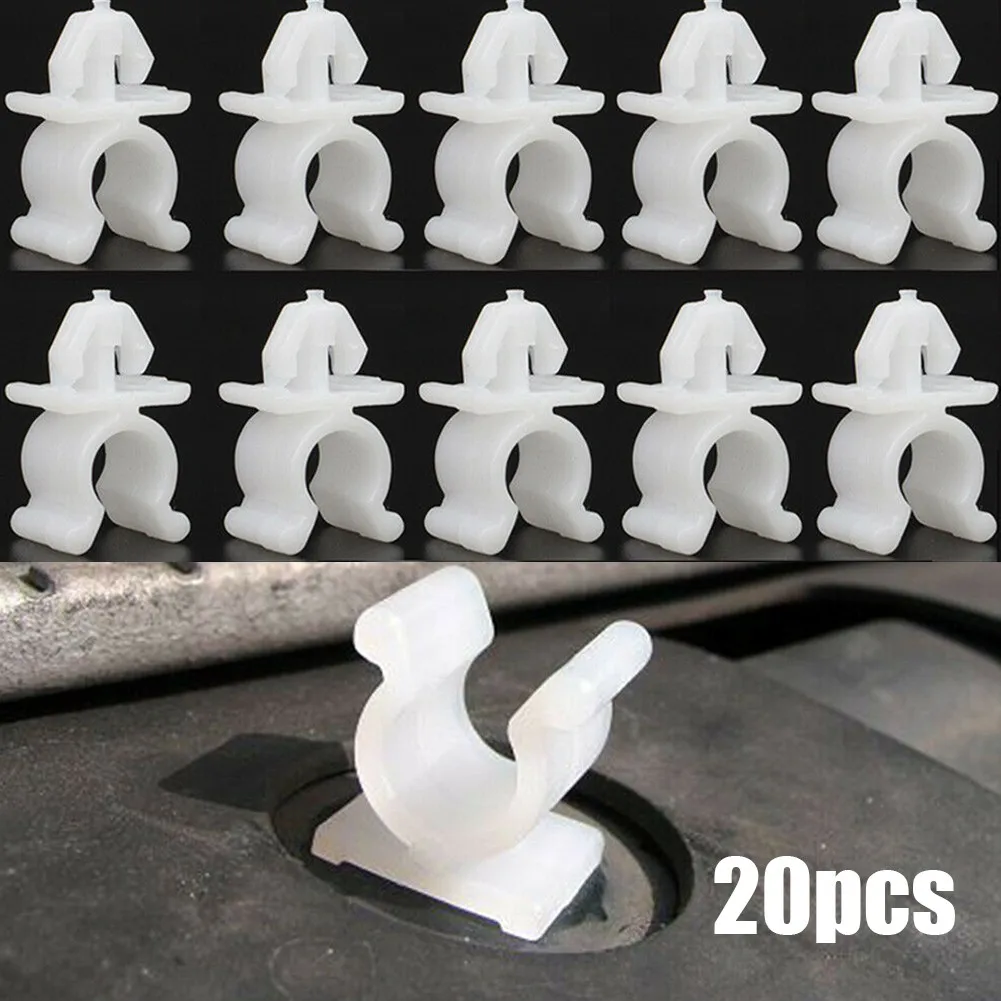 20pcs Bonnet Retainer Clip Hood Support Prod Rod Clamp Clip For Nissan ...