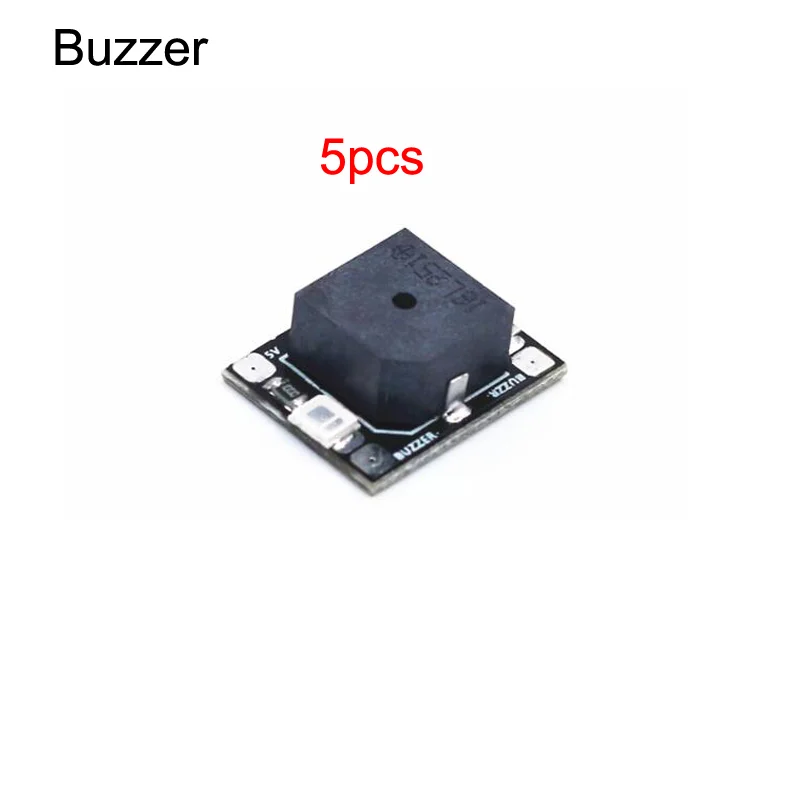 5 pces dc led 5 v ativo buzzer rastreador rastreamento buzzers alarme ...