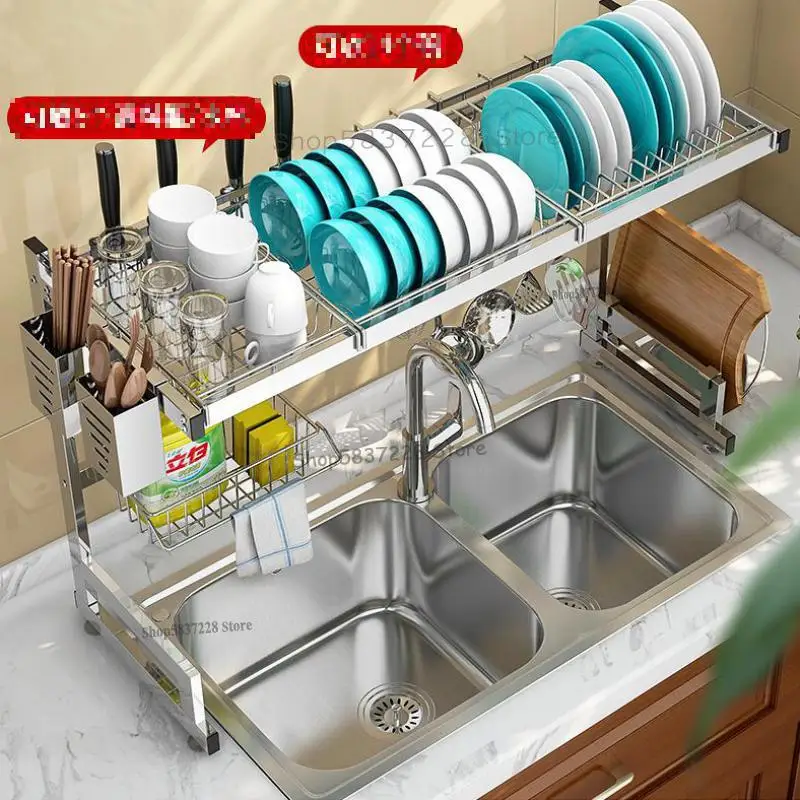 Kitchen sink drain rack put tableware chopsticks sink sink drain rack ...