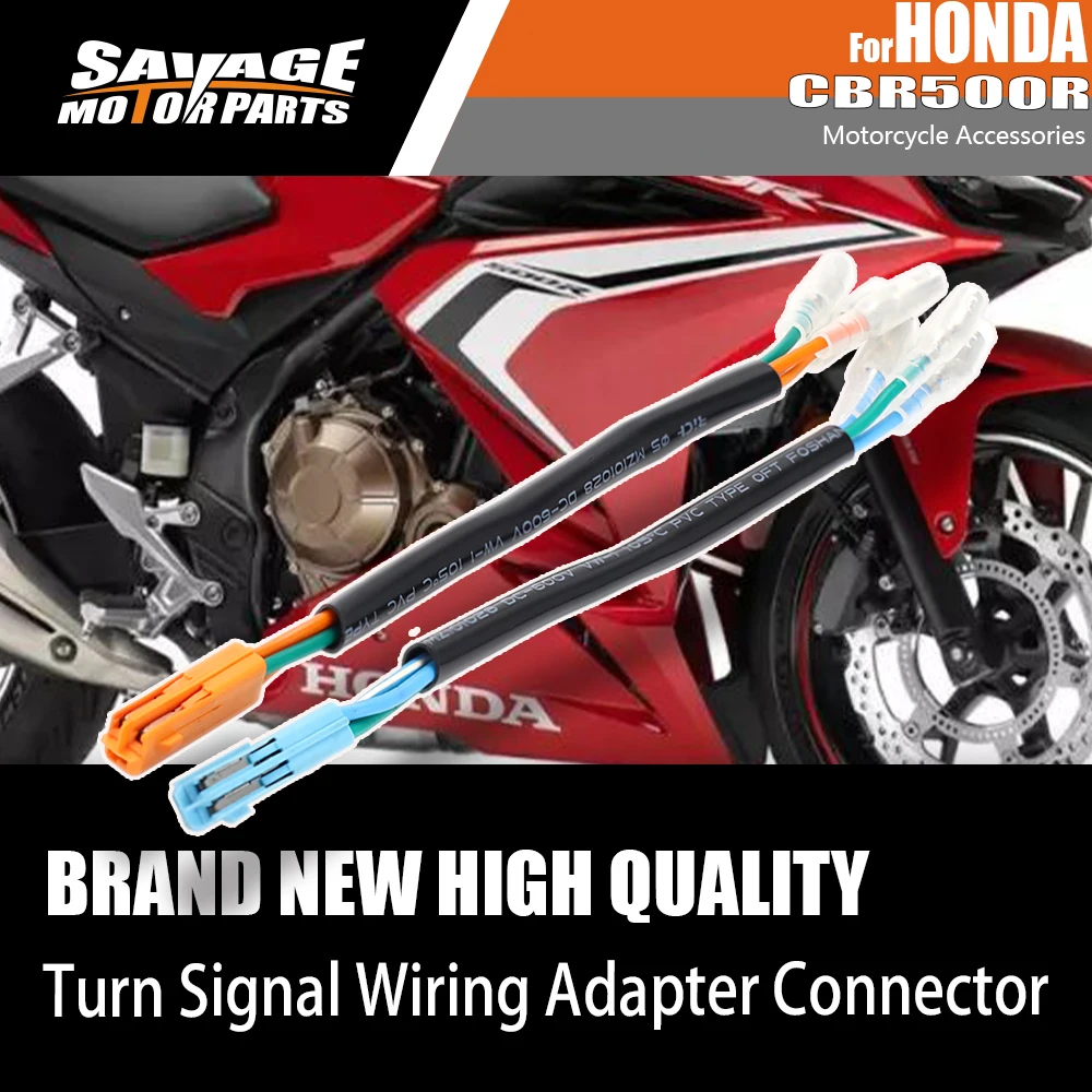 Motorcycle Accessories Turn Signal Wiring Adapter Connector For HONDA ...