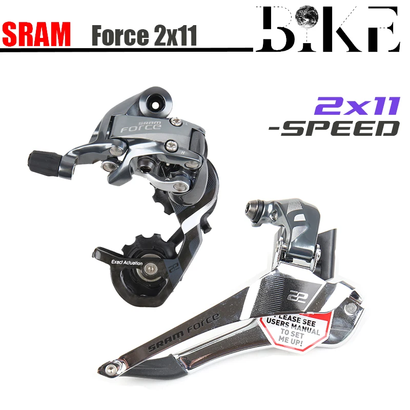 SRAM FORCE Conjunto de bicicleta de carretera de 2x11 velocidades ...