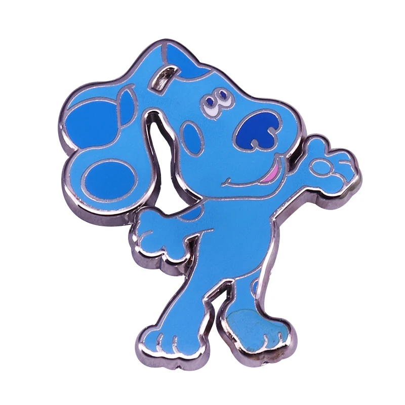 Insignia de Pin de esmalte duro de perro de Blues, pistas|Broches ...