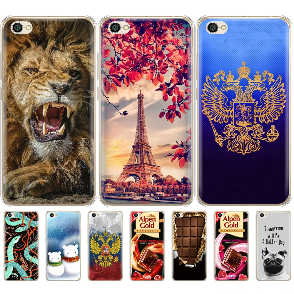 Capa de silicone para xiaomi redmi note 5a, capa de proteção para redmi ...