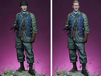 Assembly Unpainted Scale 1/16 120mm Uncolor Warrior Figure Historical ...