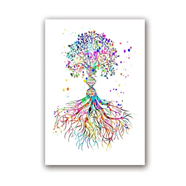 Dna Tree Drawing