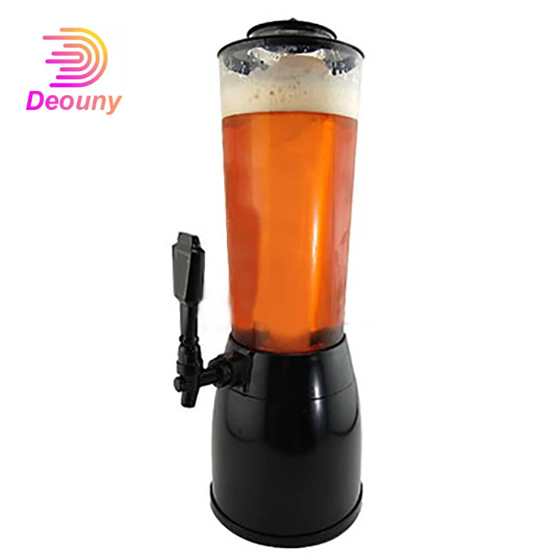 DEOUNY-Beer-Dispenser-with-Icicles-Beer-Barrel-Liquor-Drink-Wine-Pourer ...