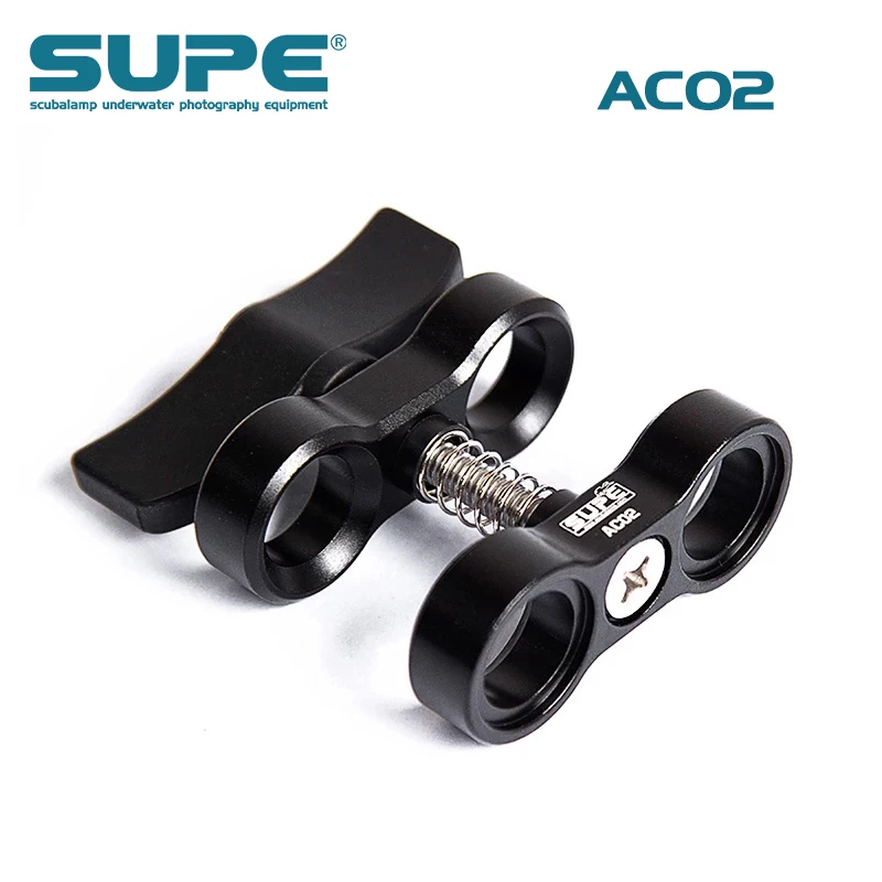SUPE-Scubalamp-AC02-Butterfly-Clamp-Underwater-Scuba-Diving ...