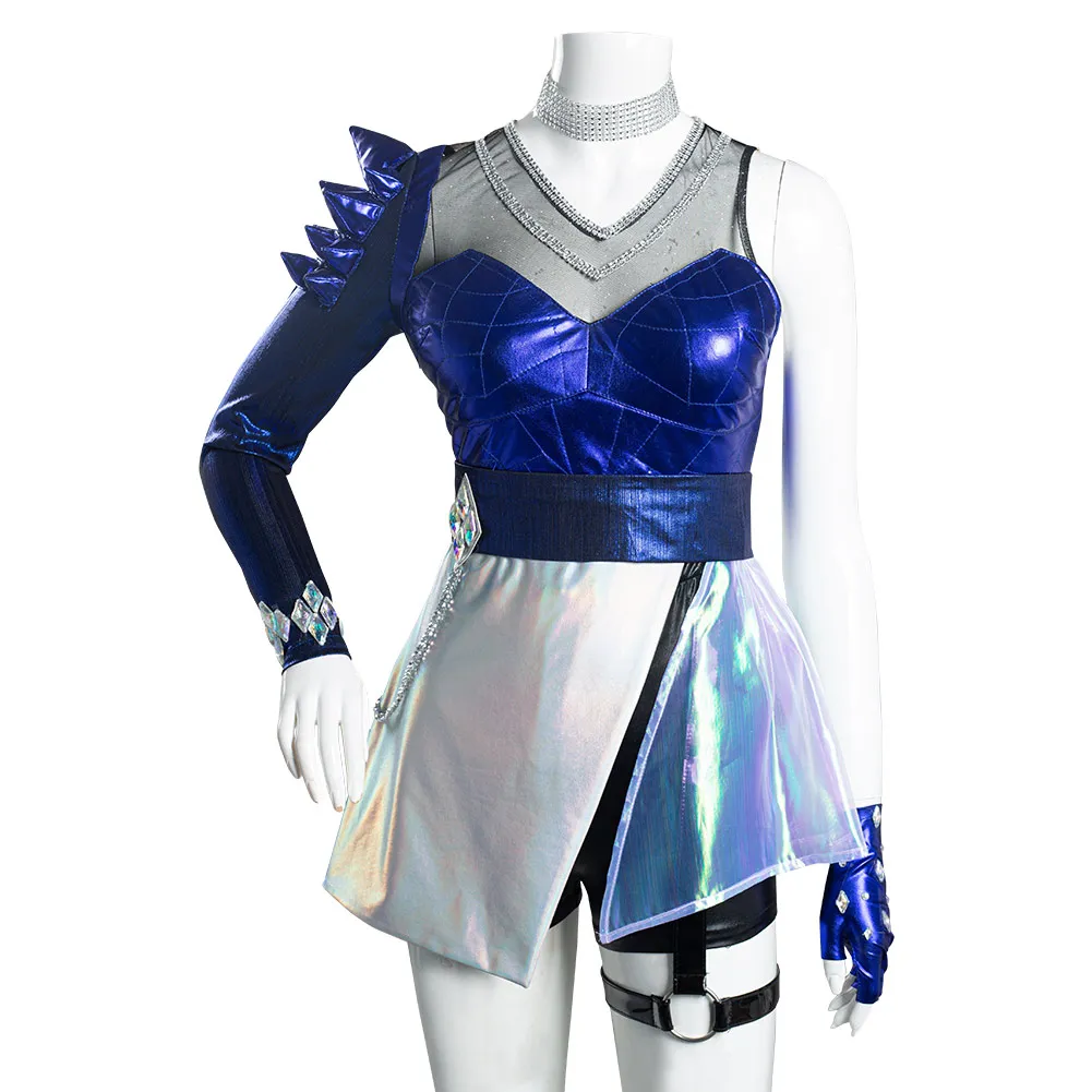 Game League Of Legends Ahri Cosplay Costume - AllCosplay.com