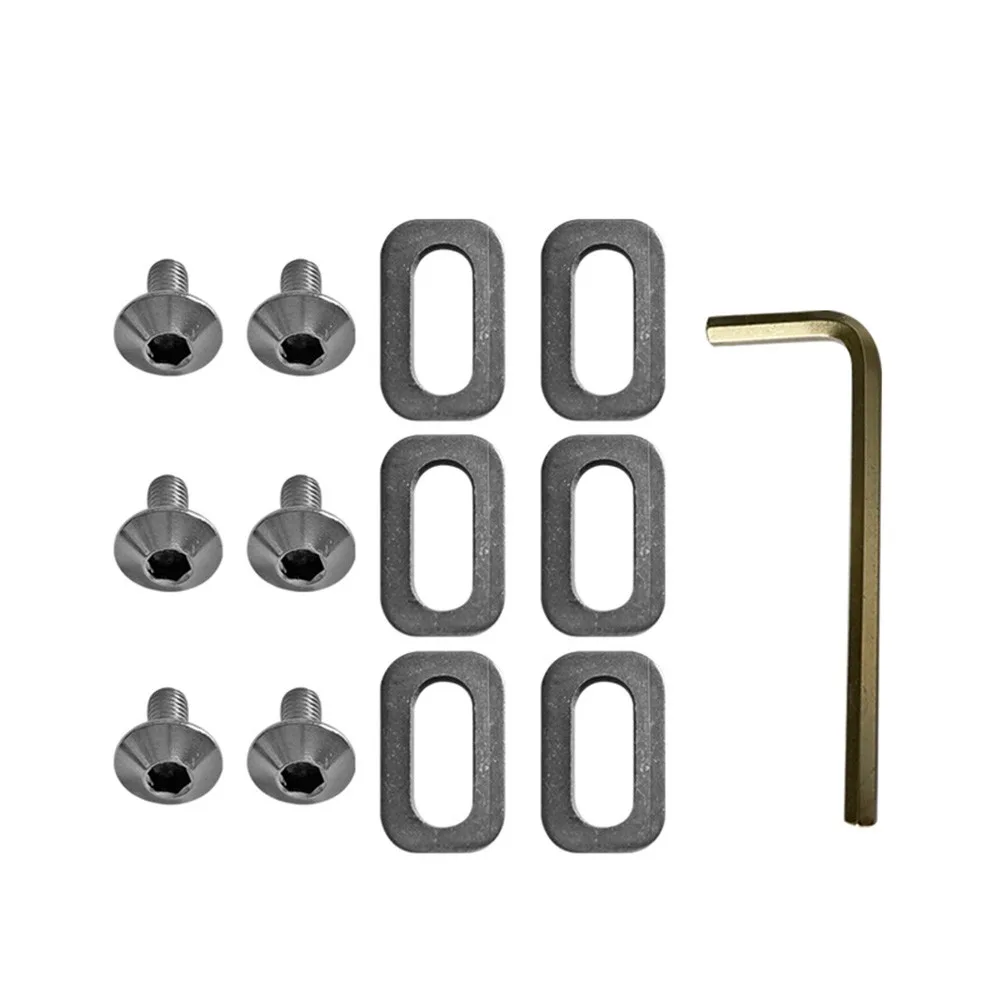 Road-Bike-Bicycle-Pedal-Cleats-6-Washers-6-M5-Screws-For-SPD-Cycling ...